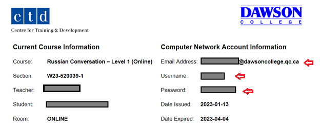 Comment rejoindre votre cours en ligne : CTD (non crédité) - Systèmes ...